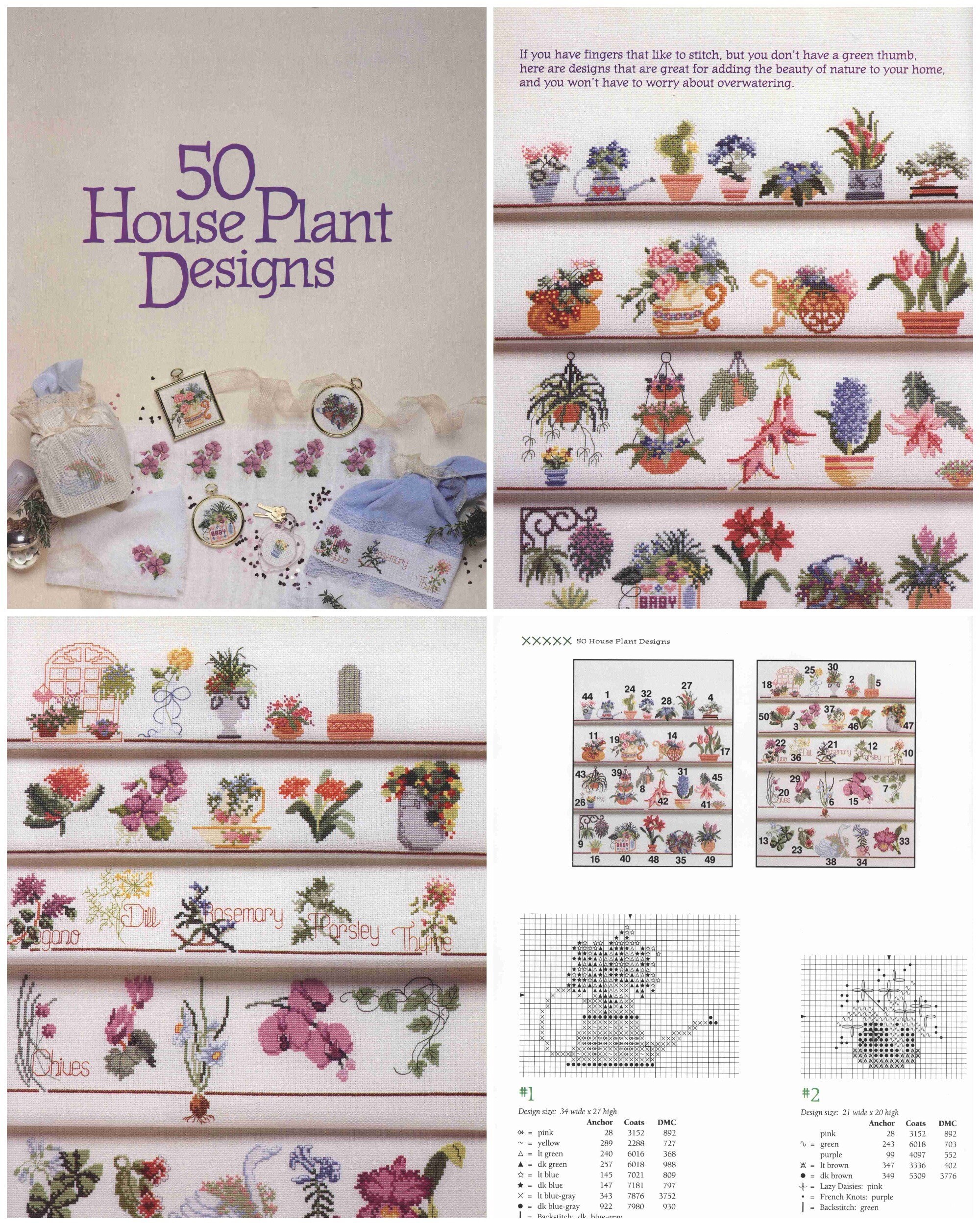 Vintage Cross-stitch Pattern Book501 Cross Stitch Designs by | Etsy