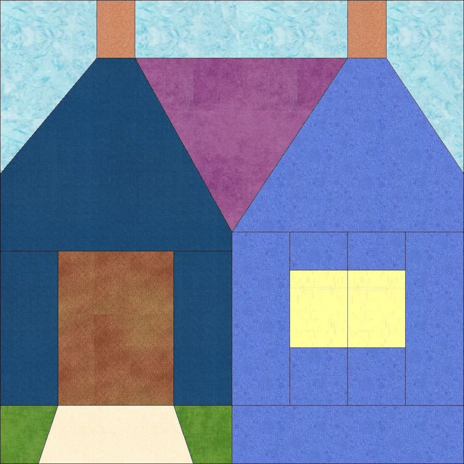 Digital PDF Quilt Block Patternquilt Block Pattern - Etsy