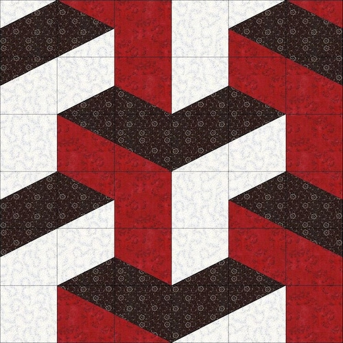 Digital PDF Quilt Block Patterninner City Quilt Block - Etsy