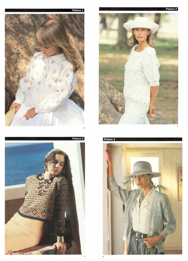 Vintage Knitting Machine Pattern Magazine|machine Knitting AUG. 1990 ...