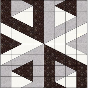 Digital PDF Quilt Block Pattern|3d Illusion Quilt Block Pattern (1)|3D ...