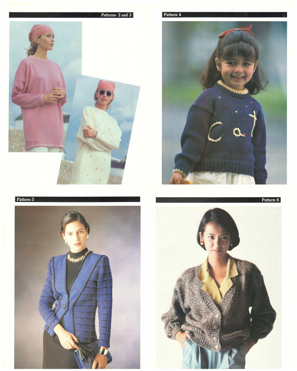 Vintage Knitting Machine Pattern Magazinemodern Machine - Etsy