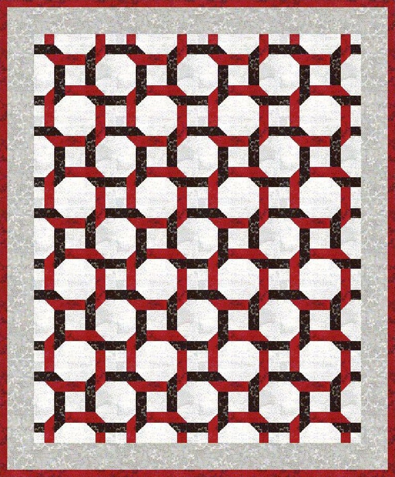 Digital PDF Quilt Block Pattern|celtic Twist Quilt Block|irish Quilt ...