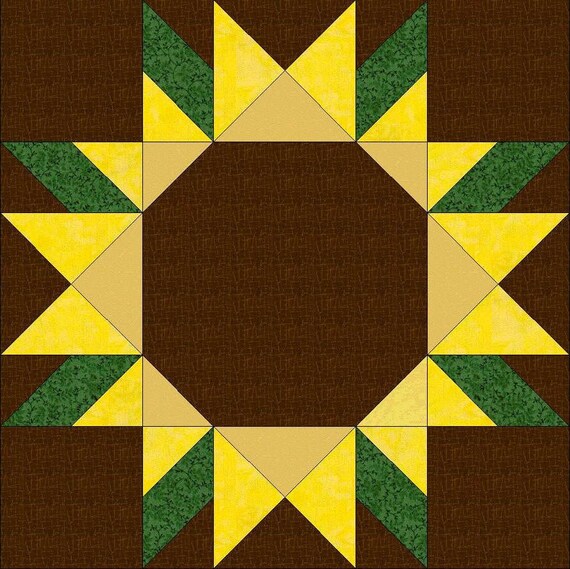 Quilting Digital PDF Quilt Block Pattern|Interlocking Chain Quilt Block ...