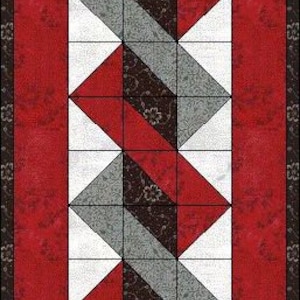 Digital PDF Quilt Block Pattern|twisted Pole Quilt Block Pattern|modern ...