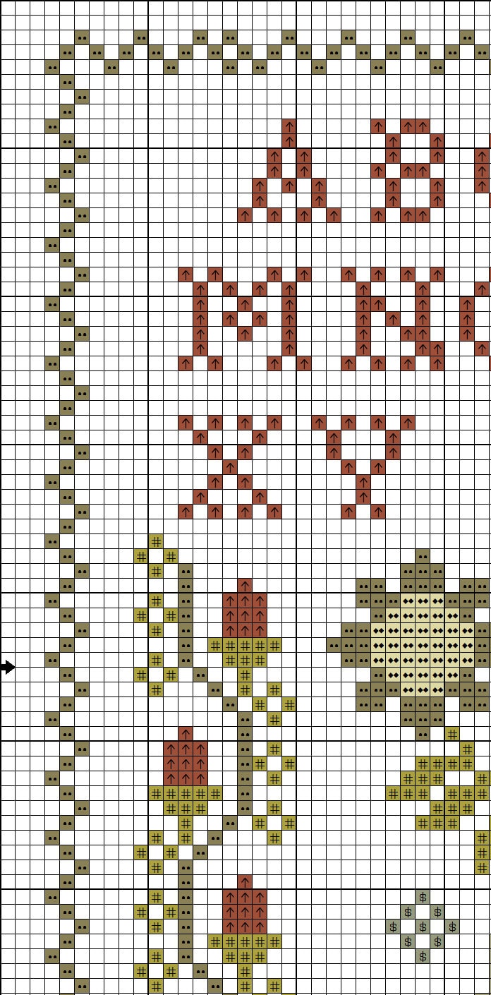 Primitive Cross Stitch Pattern PDF Cross Stitch Pattern - Etsy