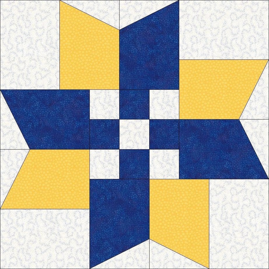 Nebraska Quilt Block Pattern Quilt Builder Card Deck 2 20491