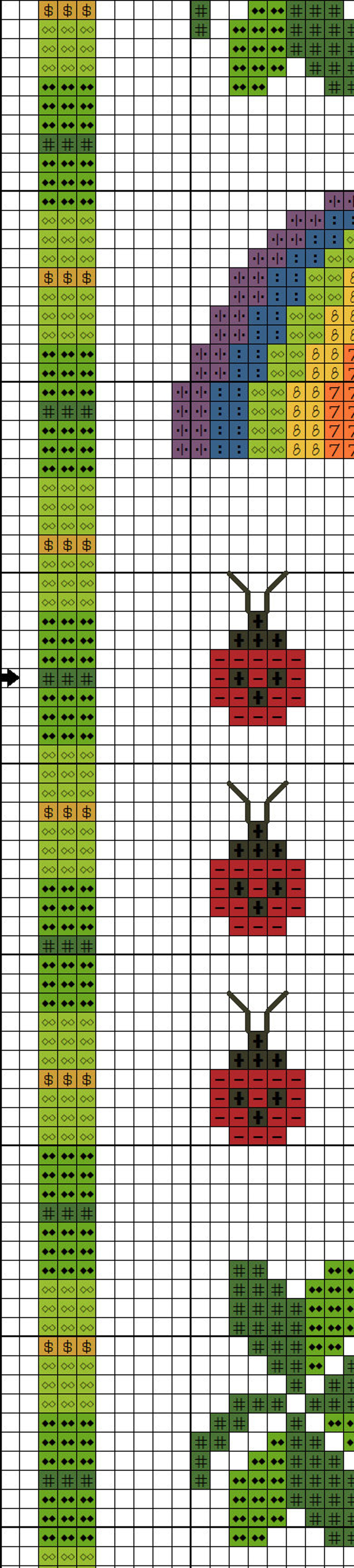 March Cross Stitch Pattern, March Monthly Sampler, Calendar Cross ...