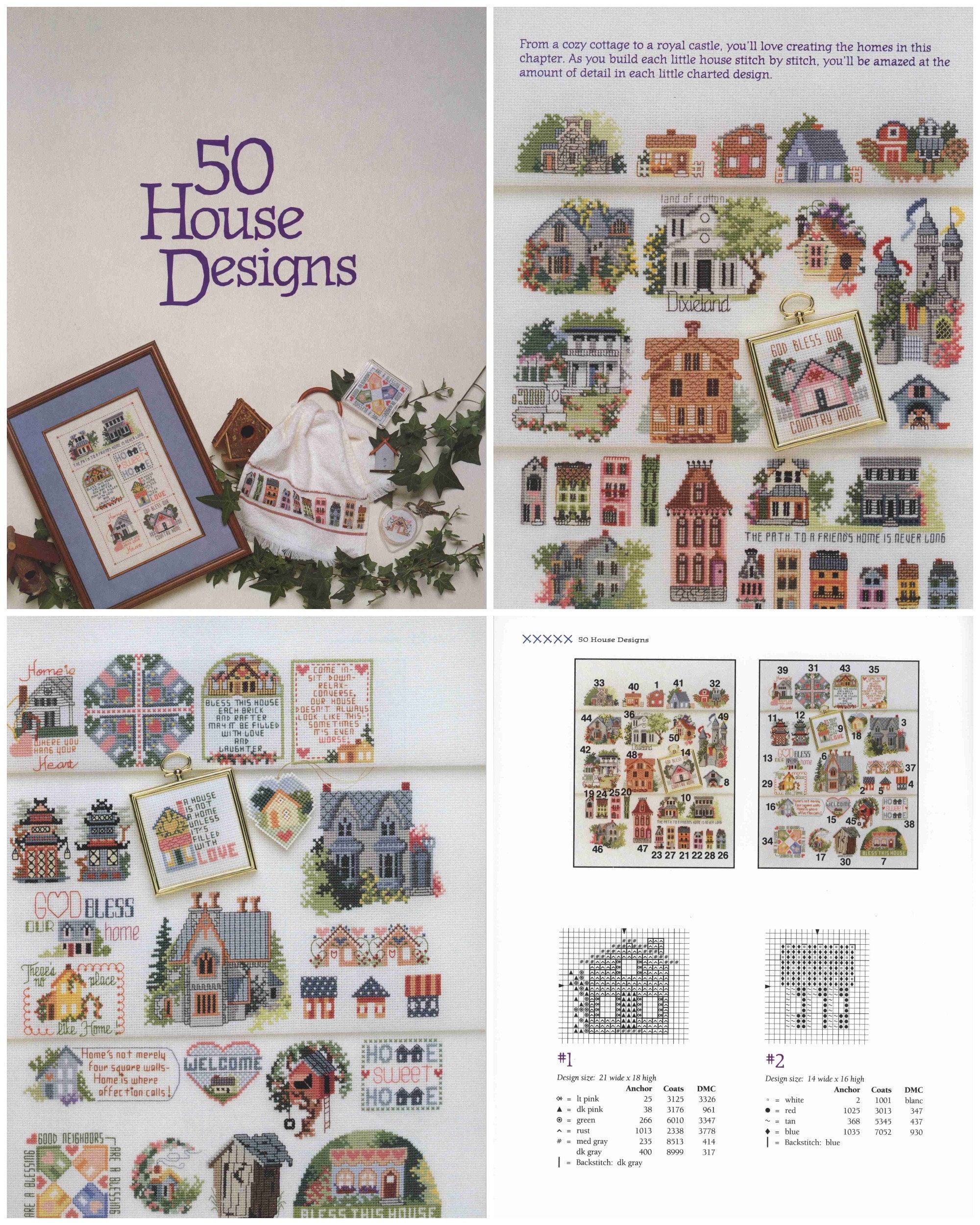 Vintage Cross-stitch Pattern Book501 Cross Stitch Designs by | Etsy