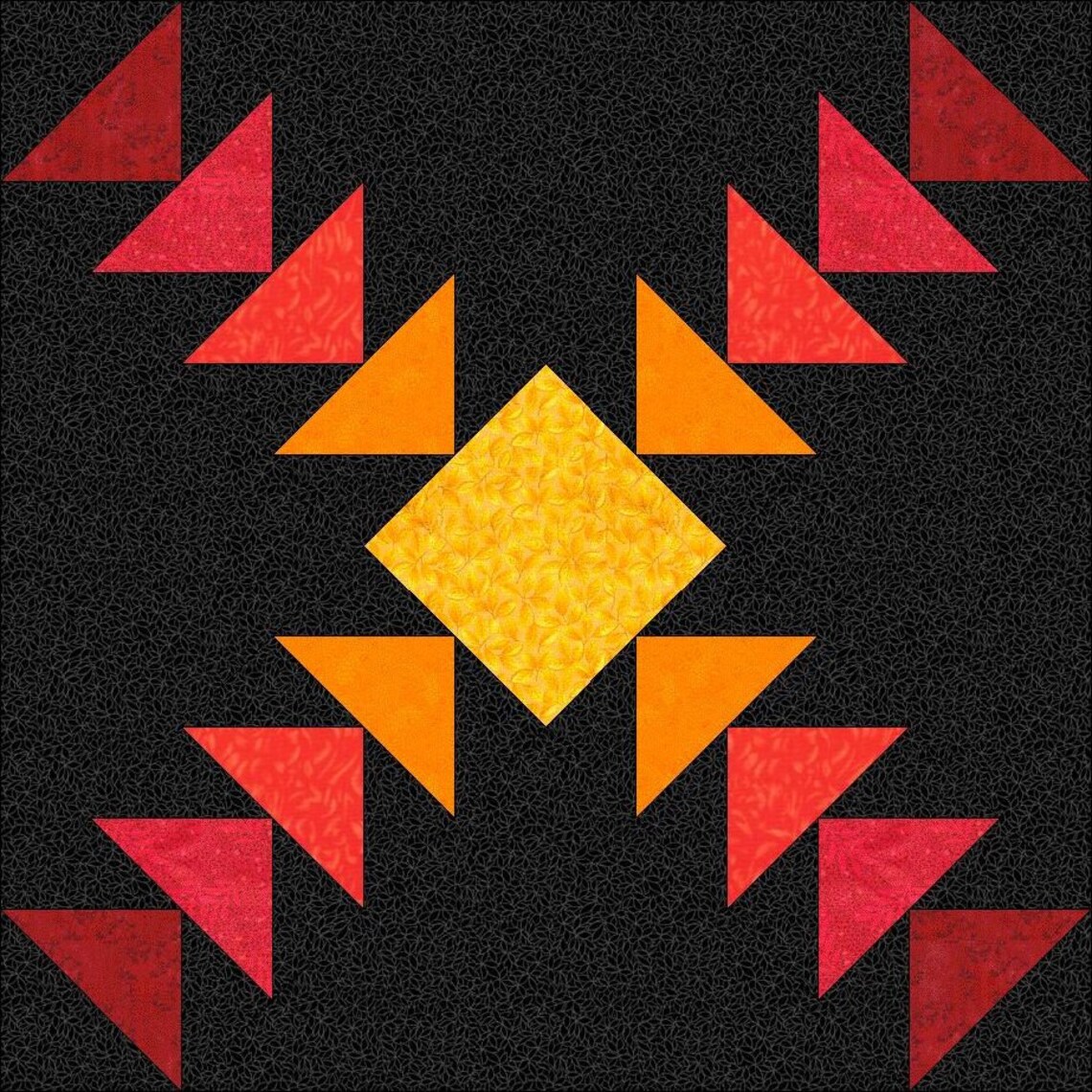 Digital PDF Quilt Block Pattern|wild Goose Chase Block Patterns|modern ...