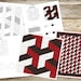 Digital PDF Quilt Block Pattern|inner City Quilt Block Pattern|optical ...