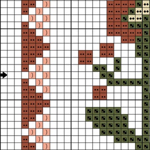 October Cross Stitch Pattern, October Monthly Sampler, Calendar Cross ...