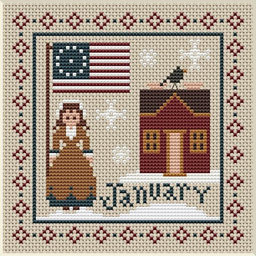 August Cross Stitch Pattern August Monthly Sampler Calendar - Etsy