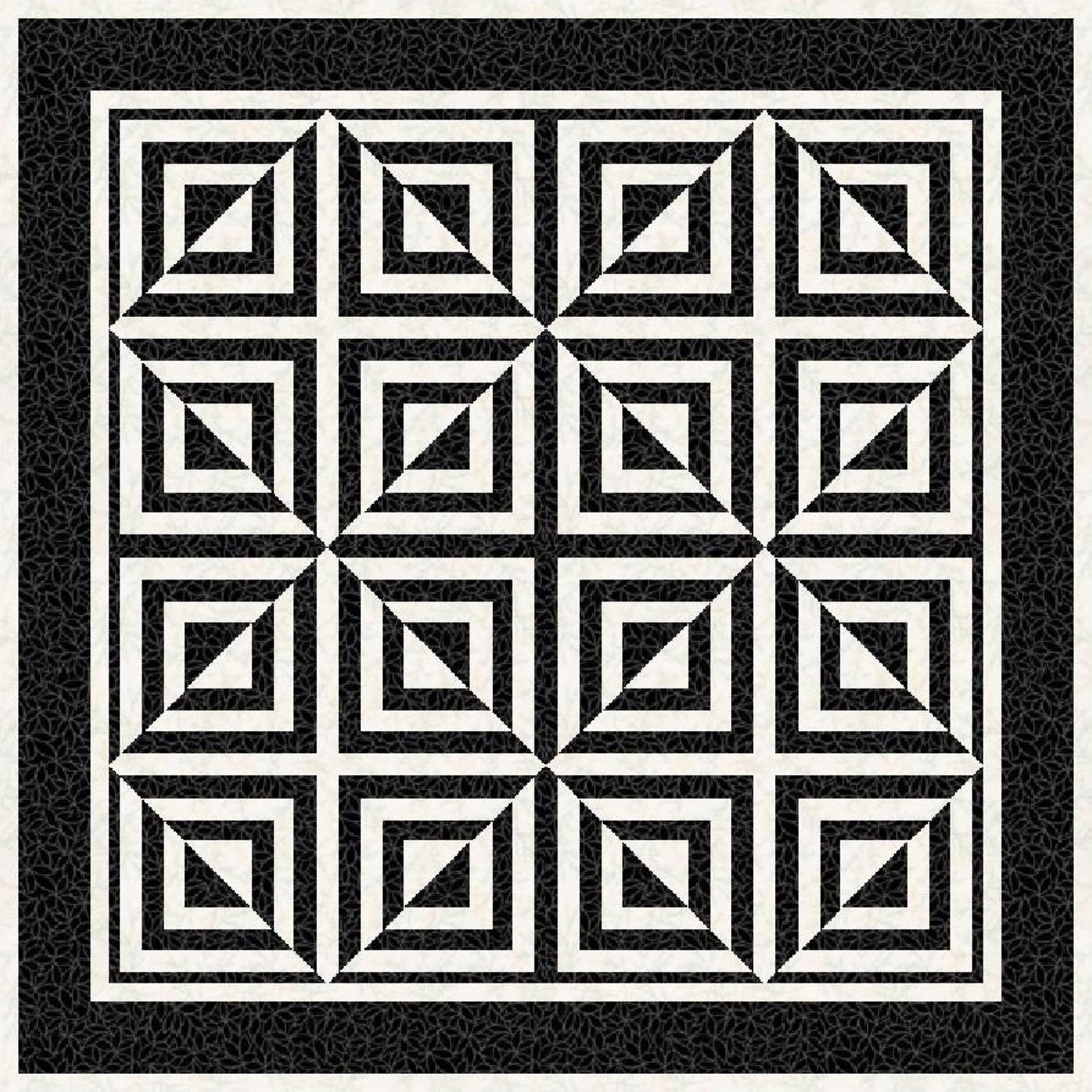 Digital PDF Quilt Block Pattern|optical Illusion Block Pattern (3 ...