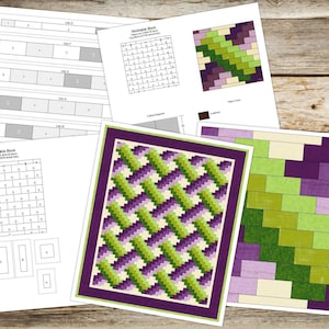 Digital PDF Quilt Block Pattern|weaver Fever Quilt Block Pattern|modern ...