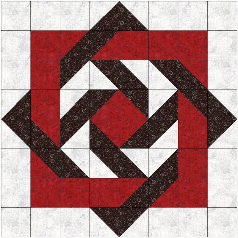 Square Knot Quilt Blocks - Etsy