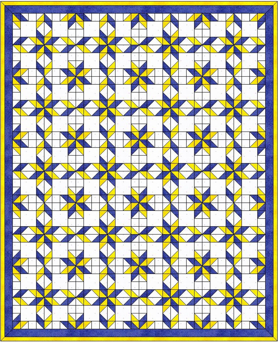 Digital PDF Quilt Block Patternwest Virginia Quilt Block - Etsy