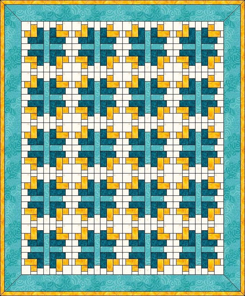 Digital PDF Quilt Block Patternadori Quilt Block Patternlog - Etsy