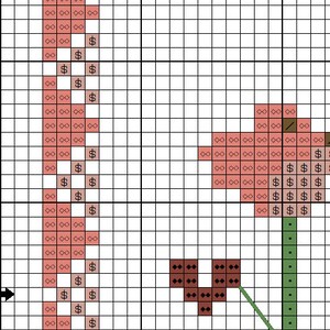 February Cross Stitch Pattern, February Monthly Sampler, Calendar Cross ...