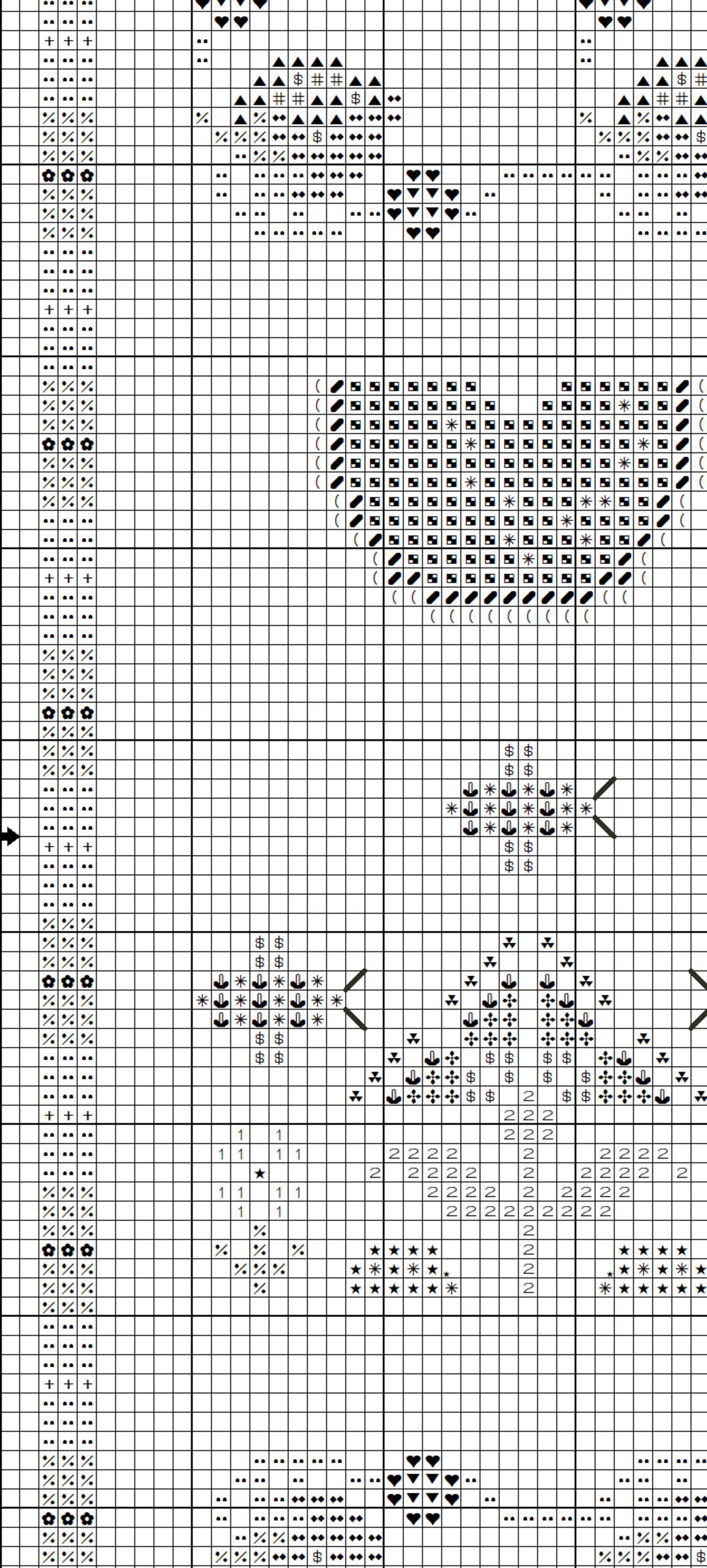 June Cross Stitch Pattern June Monthly Sampler Calendar - Etsy