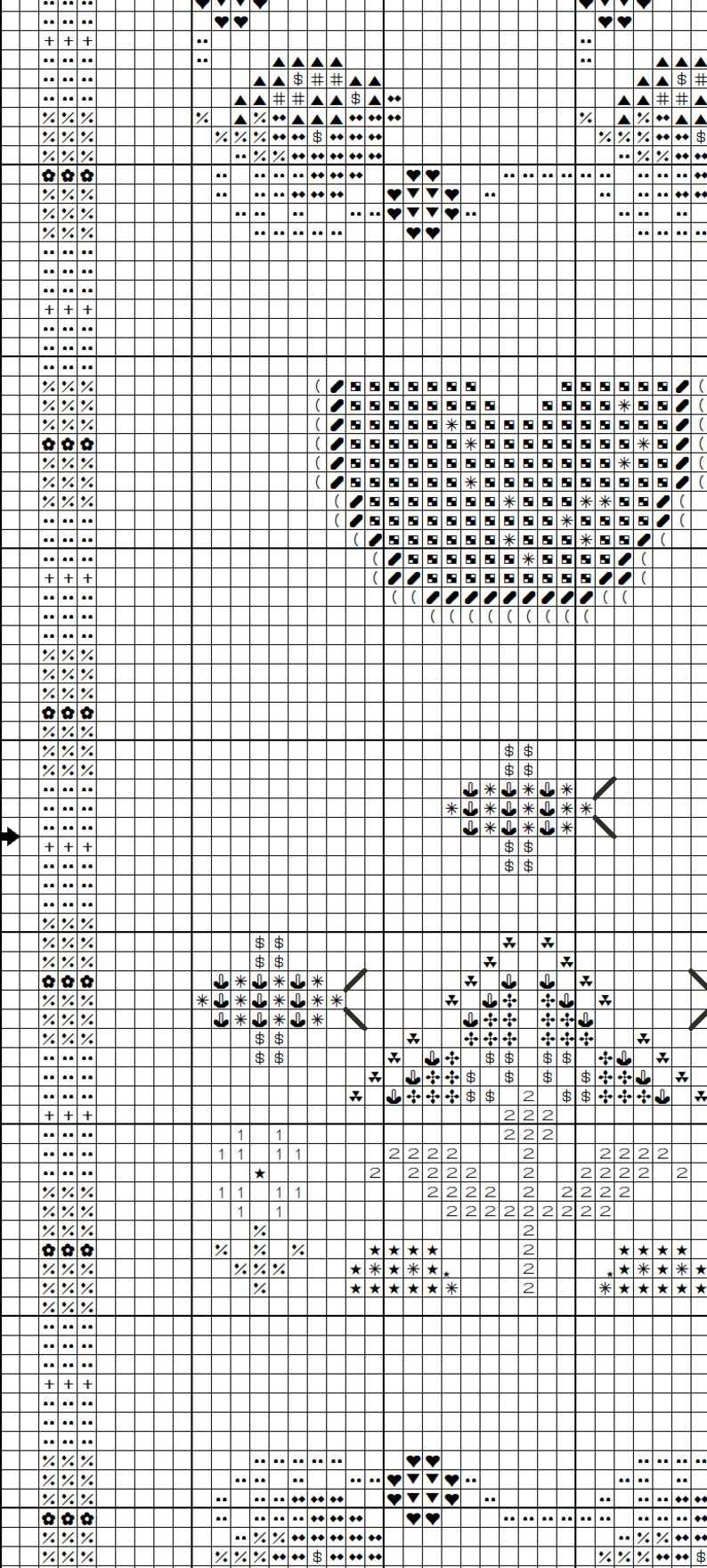 June Cross Stitch Pattern June Monthly Sampler Calendar - Etsy