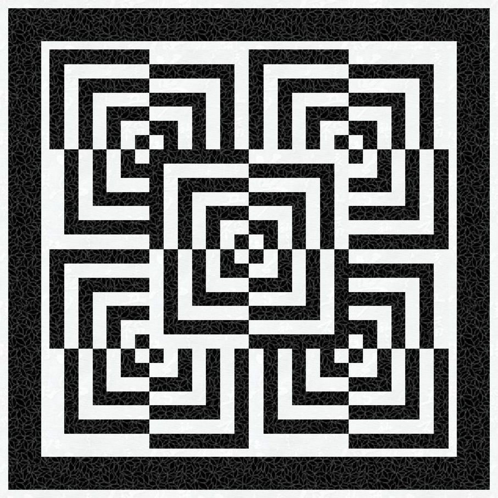 Digital PDF Quilt Block Pattern|optical Illusion Block Pattern (2 ...