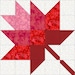 Foundation Paper Piecing (FPP) Templates, Maple Leaf Quilt Block ...