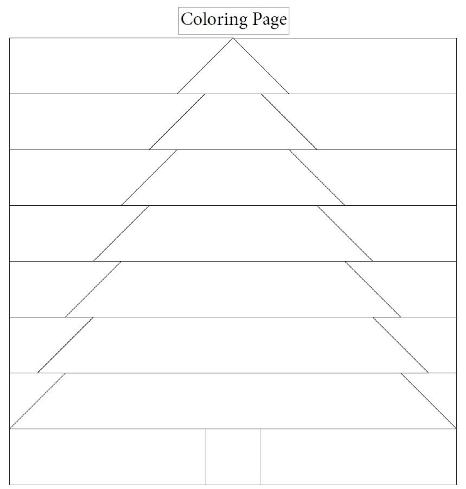 Foundation Paper Piecing (FPP) Templates|christmas Tree Quilt Block ...