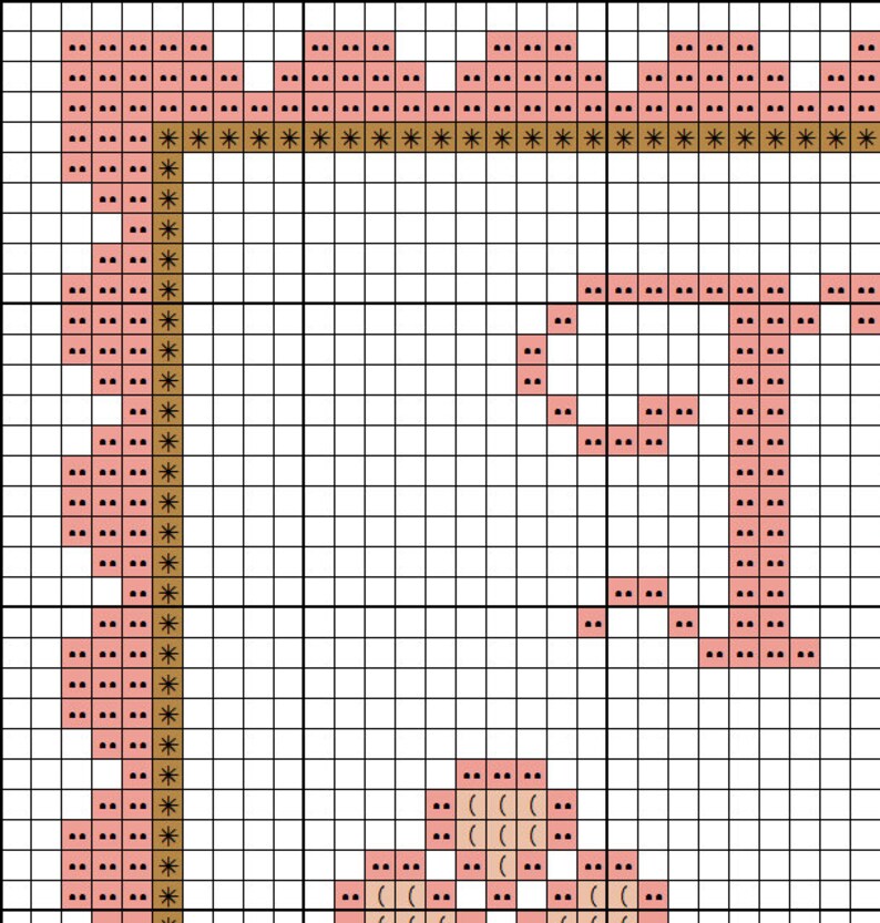 March Cross Stitch Pattern March Monthly Sampler Calendar - Etsy