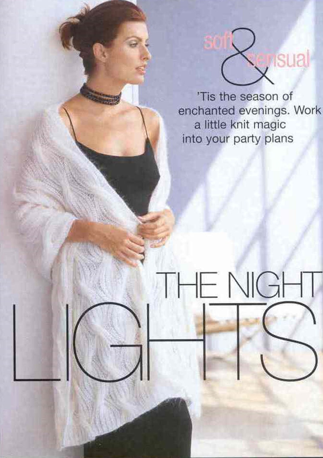 Vogue Knitting, Shawl Knitting Pattern, Easy Wrap PATTERN, PDF ...