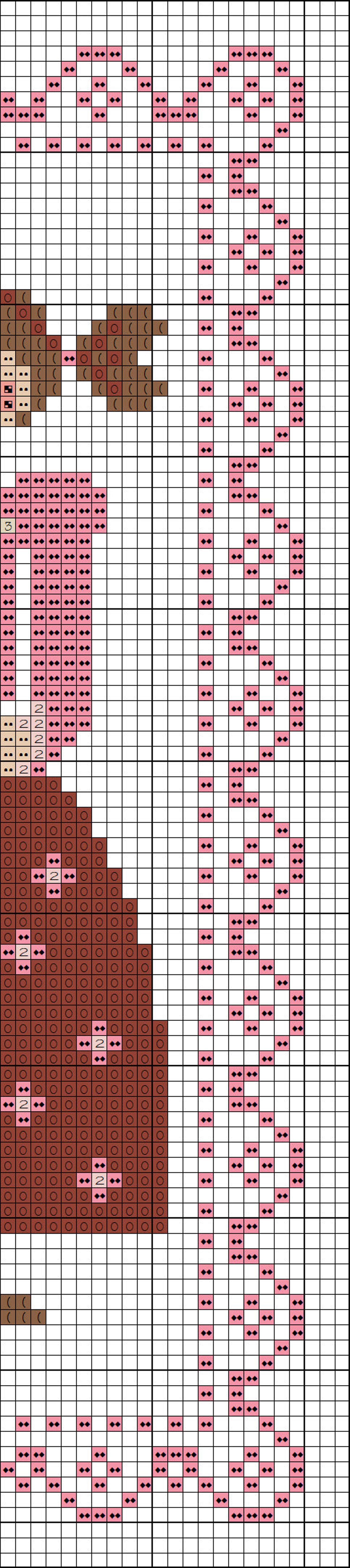 Calendar Girls April Cross Stitch Pattern April Monthly - Etsy