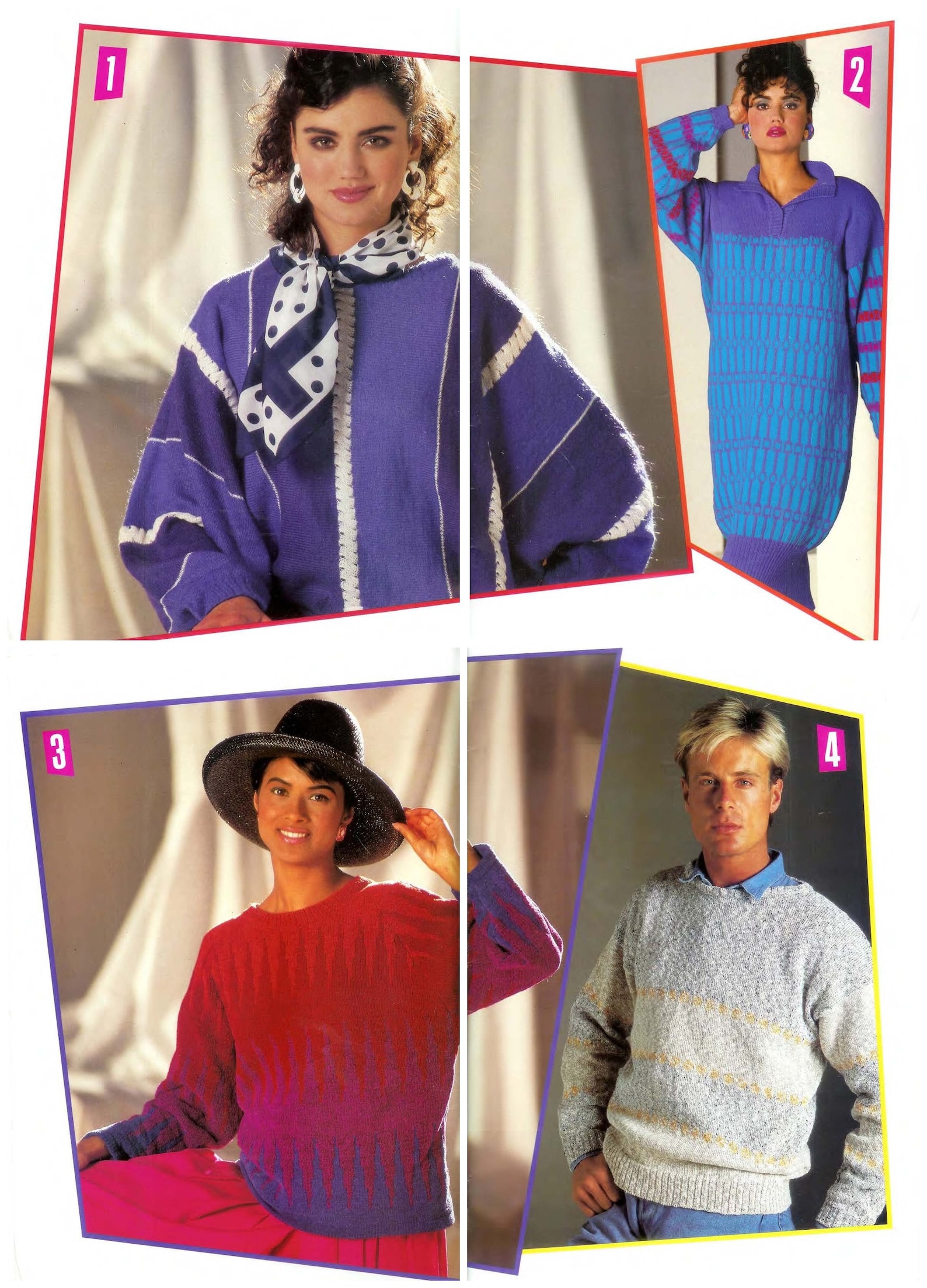 Vintage Brother Machine Knitting Magazine|the BROTHER Collection No.1 ...