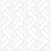 Foundation Paper Piecing (FPP) Templates | Twisted Quilt Border Pattern ...