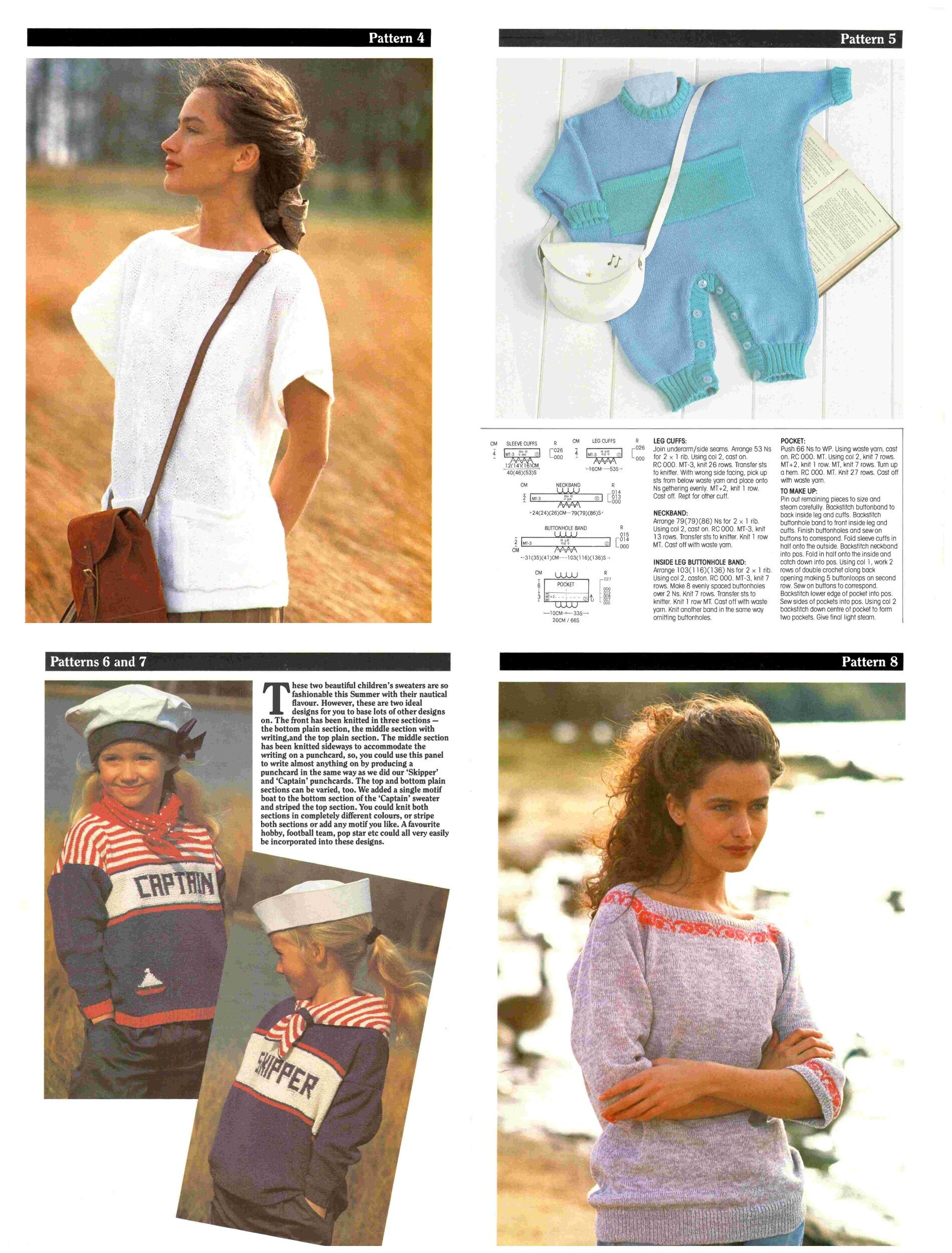 Vintage Knitting Machine Patterns Magazine|modern Machine Knitting June ...