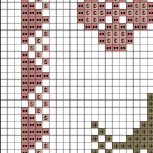March Cross Stitch Pattern, Marchl Monthly Sampler, Calendar Cross ...