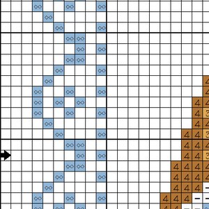 Calendar Girls, August Cross Stitch Pattern, August Monthly Sampler ...