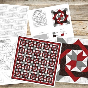 Digital Pdf|nancy's Fancy Quilt Pattern|classic Quilt|traditional Quilt ...