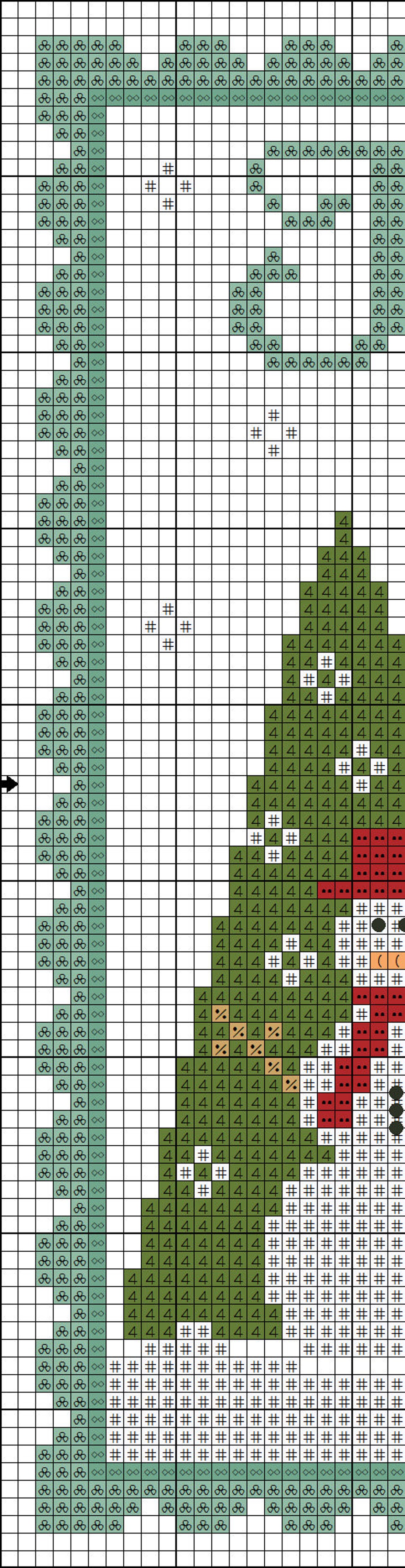 January Cross Stitch Pattern,january Monthly Sampler, Calendar Cross ...