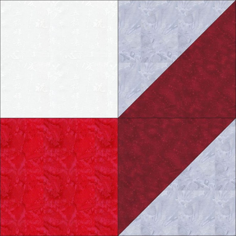 Digital PDF Quilt Block Pattern|american Flag Quilt Pattern|patriotic ...
