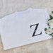 Children's Personalised T-shirt, Personalised Initial Cotton T-shirt ...