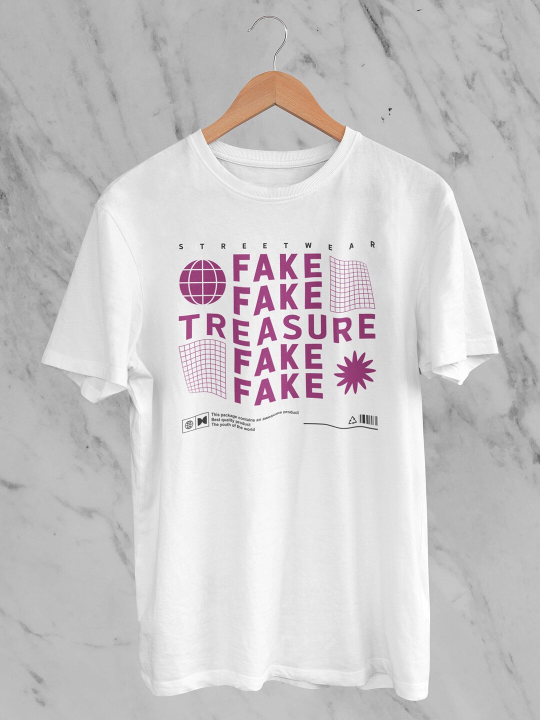 Fake Treasure Graphic Tshirt - Etsy UK