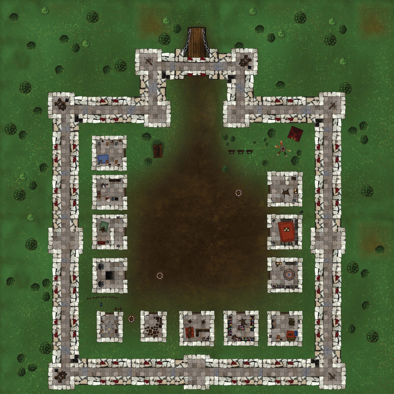 Massive Maps 24 Digital Map Download Dnd Battle Map, D&D, Dungeons and ...