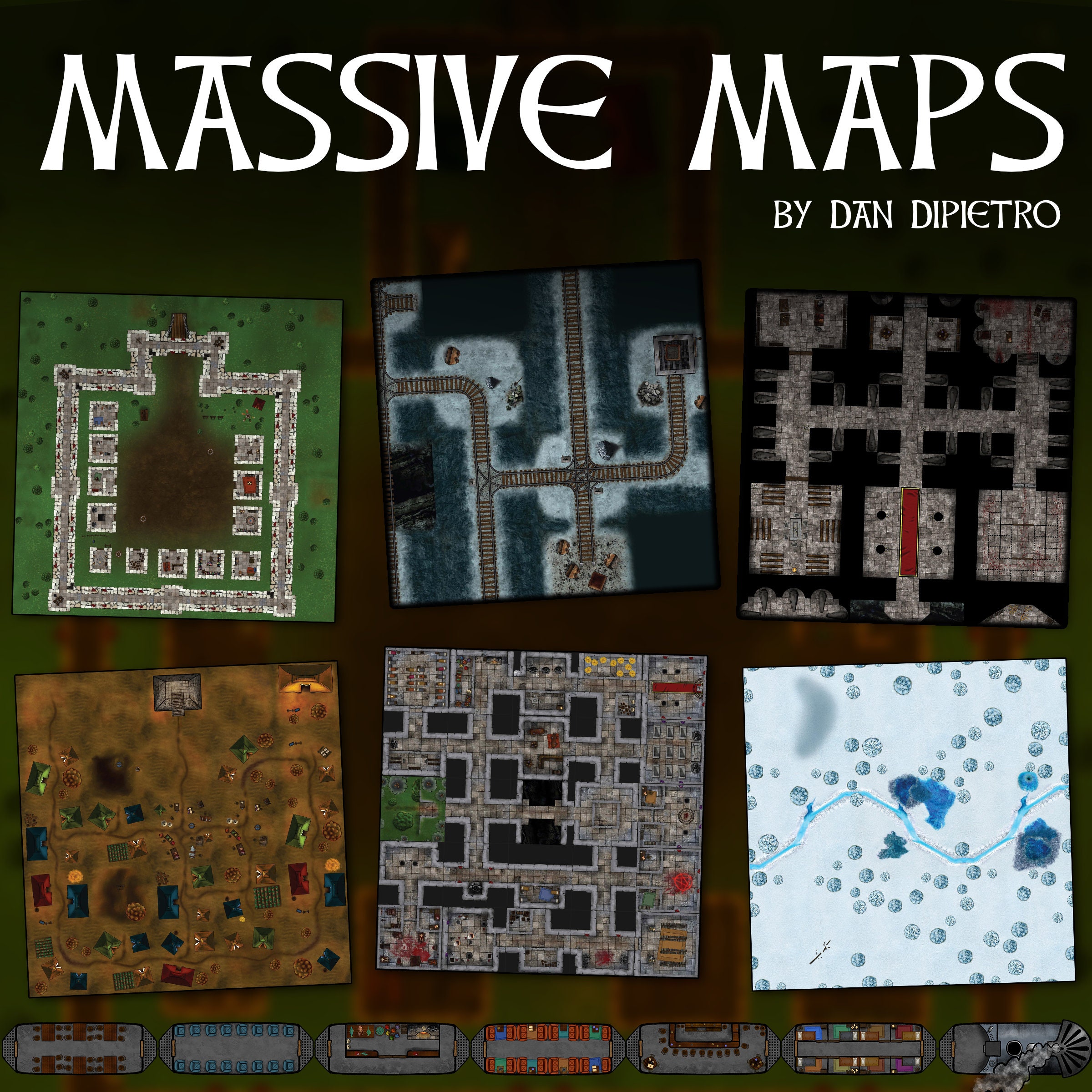 Massive Maps 24 Digital Map Download Dnd Battle Map, D&D, Dungeons and ...