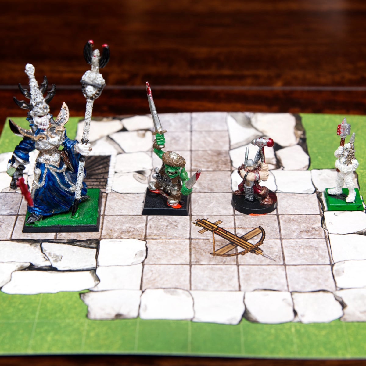 Modular Fortification Castle Tiles, Dungeons and Dragons Battle-map ...