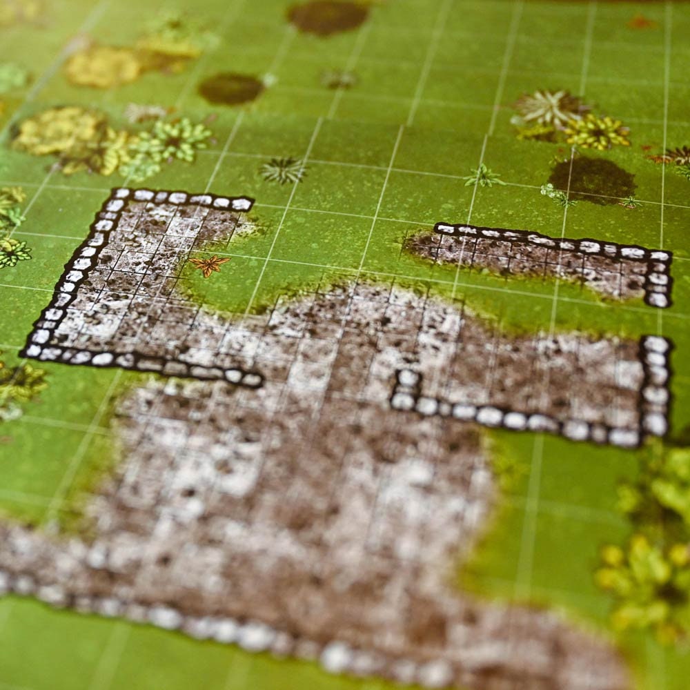 Forbidden Forest Modular Terrain Tiles, Dungeons and Dragons Battle-map ...