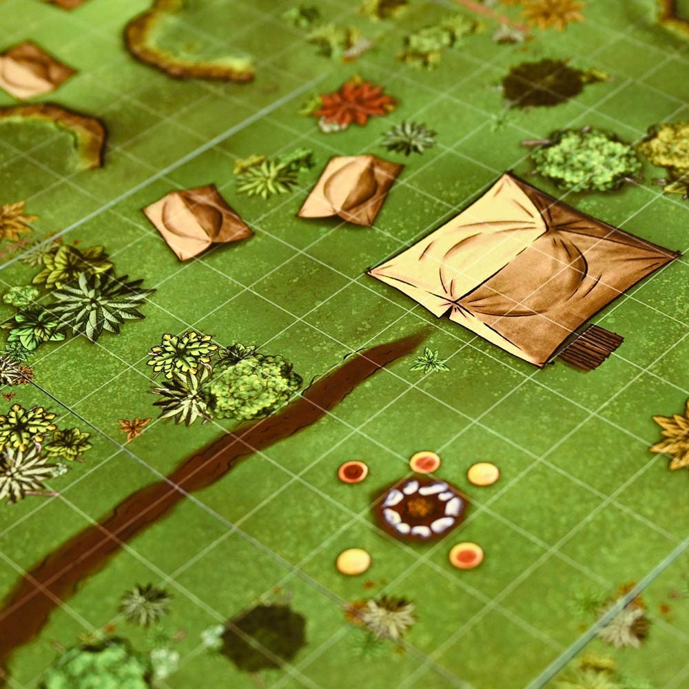 Forbidden Forest Modular Terrain Tiles, Dnd Battle-map, Tabletop RPG ...