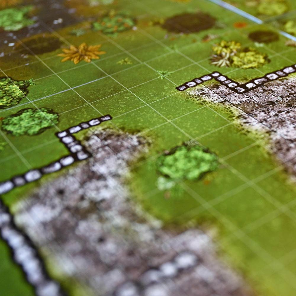 Forbidden Forest Modular Terrain Tiles, Dnd Battle-map, Tabletop RPG ...