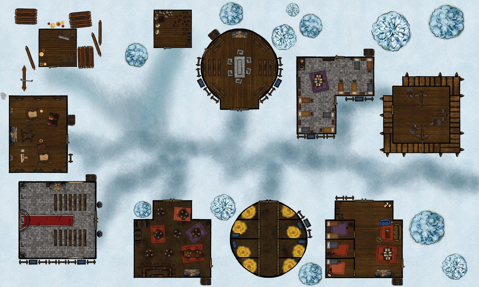 Massive Maps 24 Digital Map Download Dnd Battle Map, D&D, Dungeons and ...