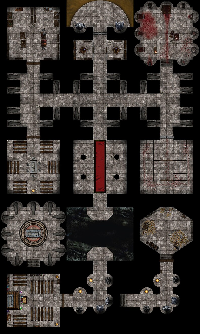 Massive Maps 24 Digital Map Download Dnd Battle Map, D&D, Dungeons and ...