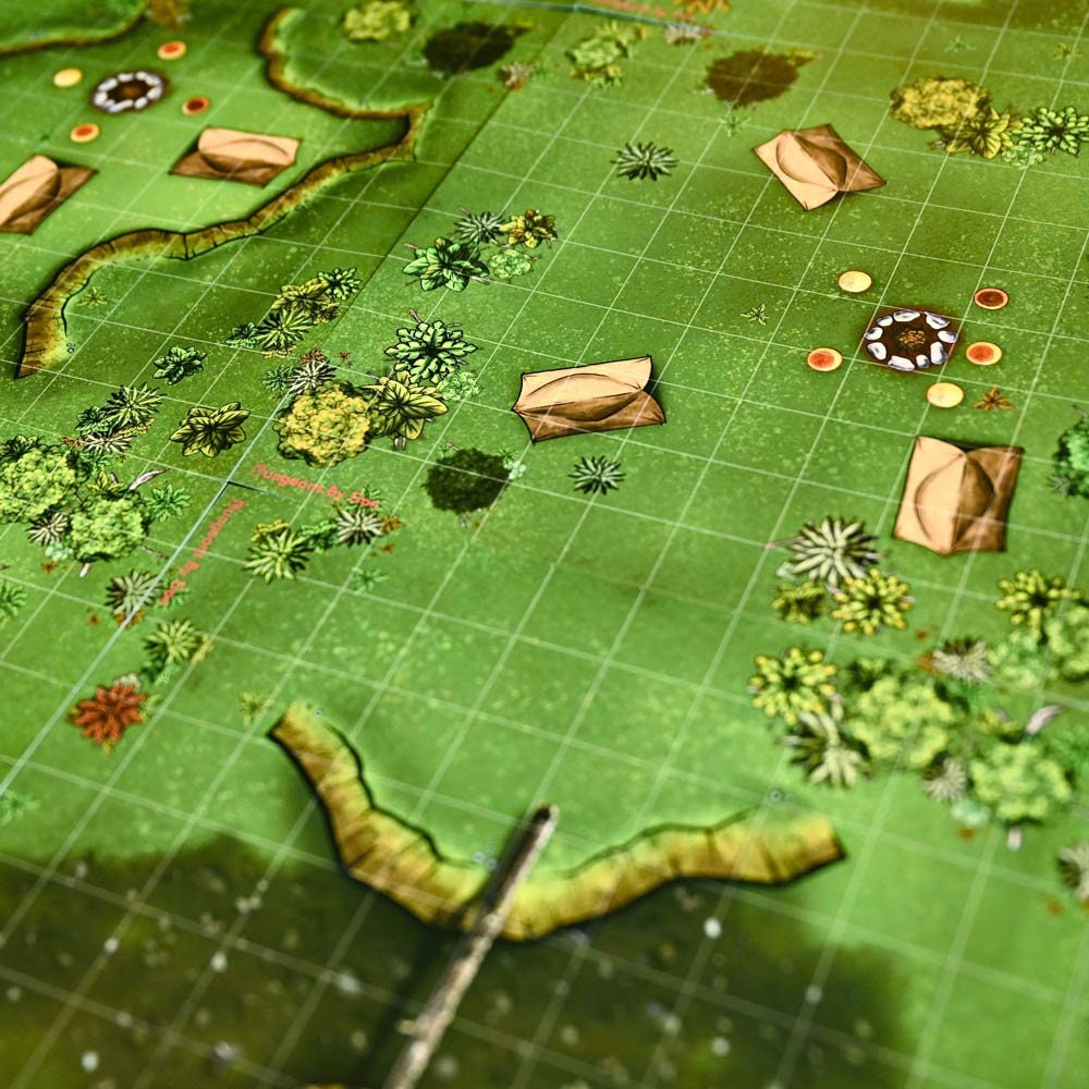 Forbidden Forest Modular Terrain Tiles, Dnd Battle-map, Tabletop RPG ...